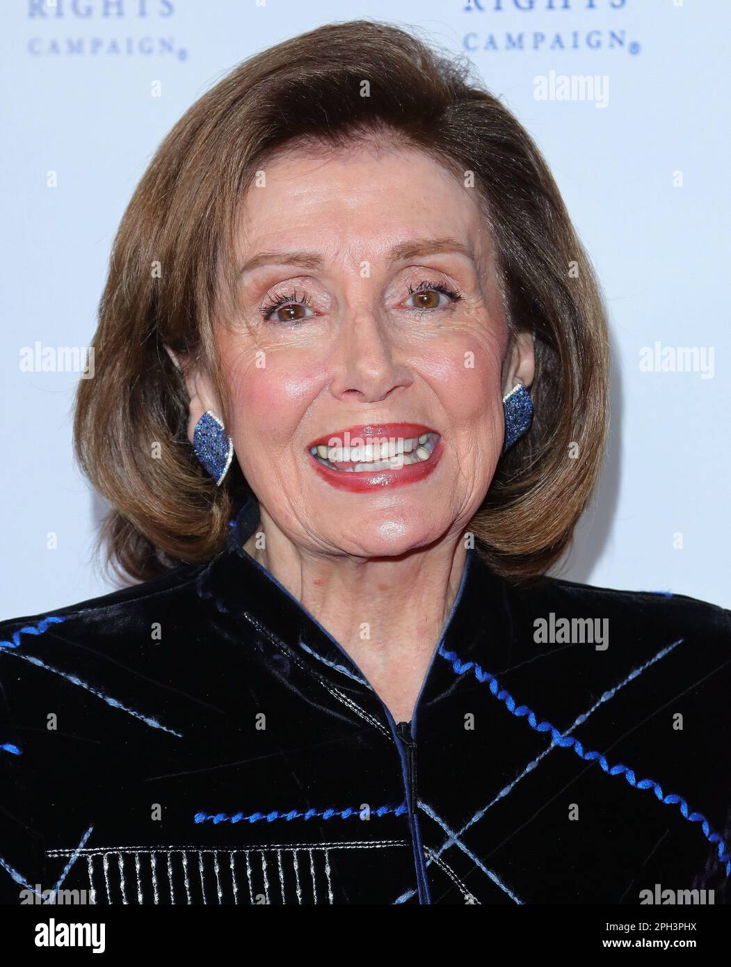 Los Angeles, USA. 25th Mar, 2023. Nancy Pelosi arrives at The 2023 ...