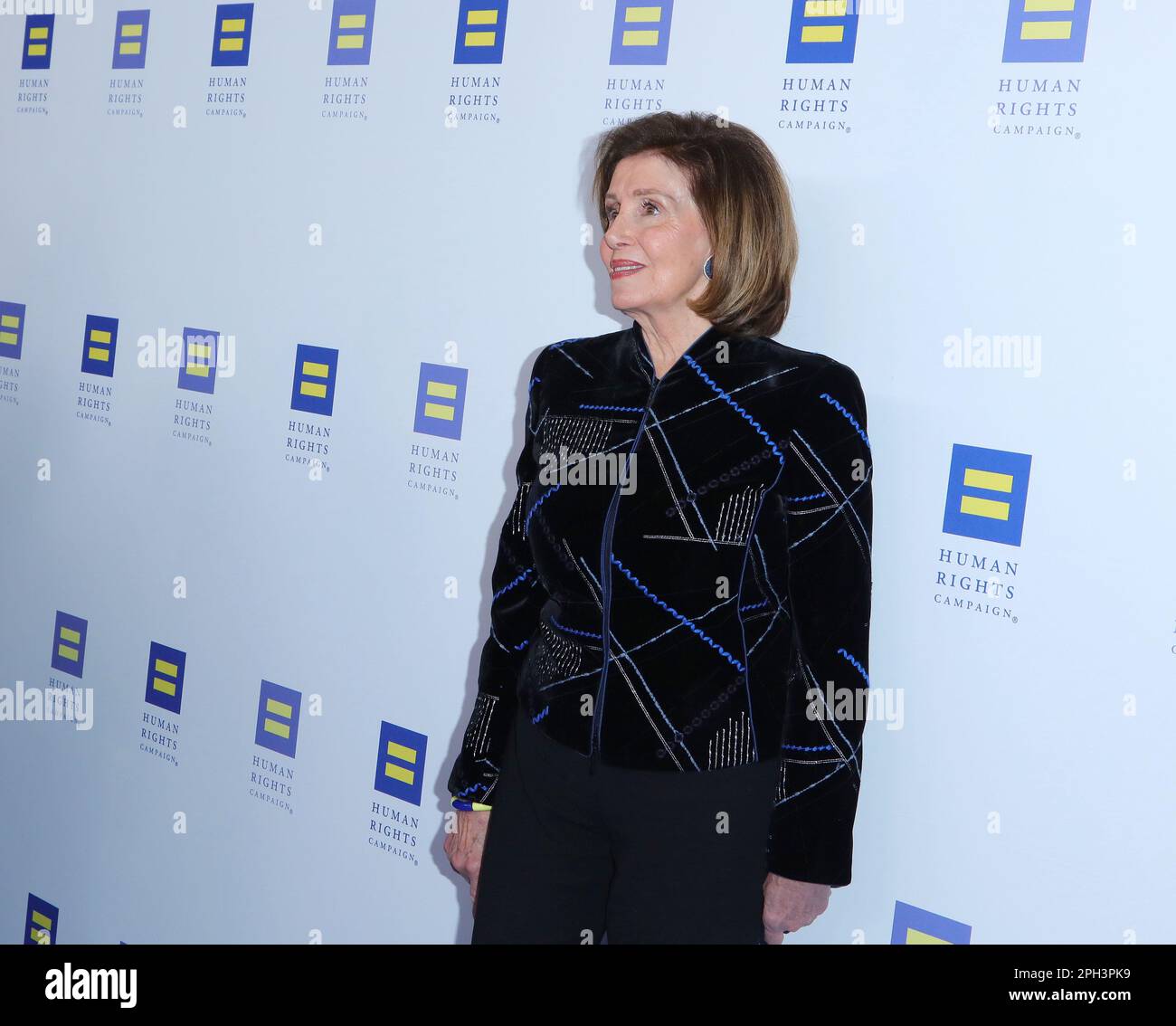 Los Angeles, USA. 25th Mar, 2023. Nancy Pelosi arrives at The 2023 ...