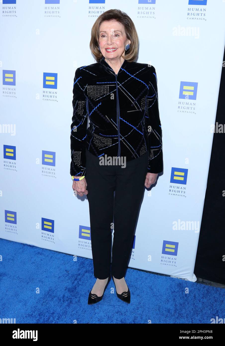 Los Angeles, USA. 25th Mar, 2023. Nancy Pelosi arrives at The 2023 ...