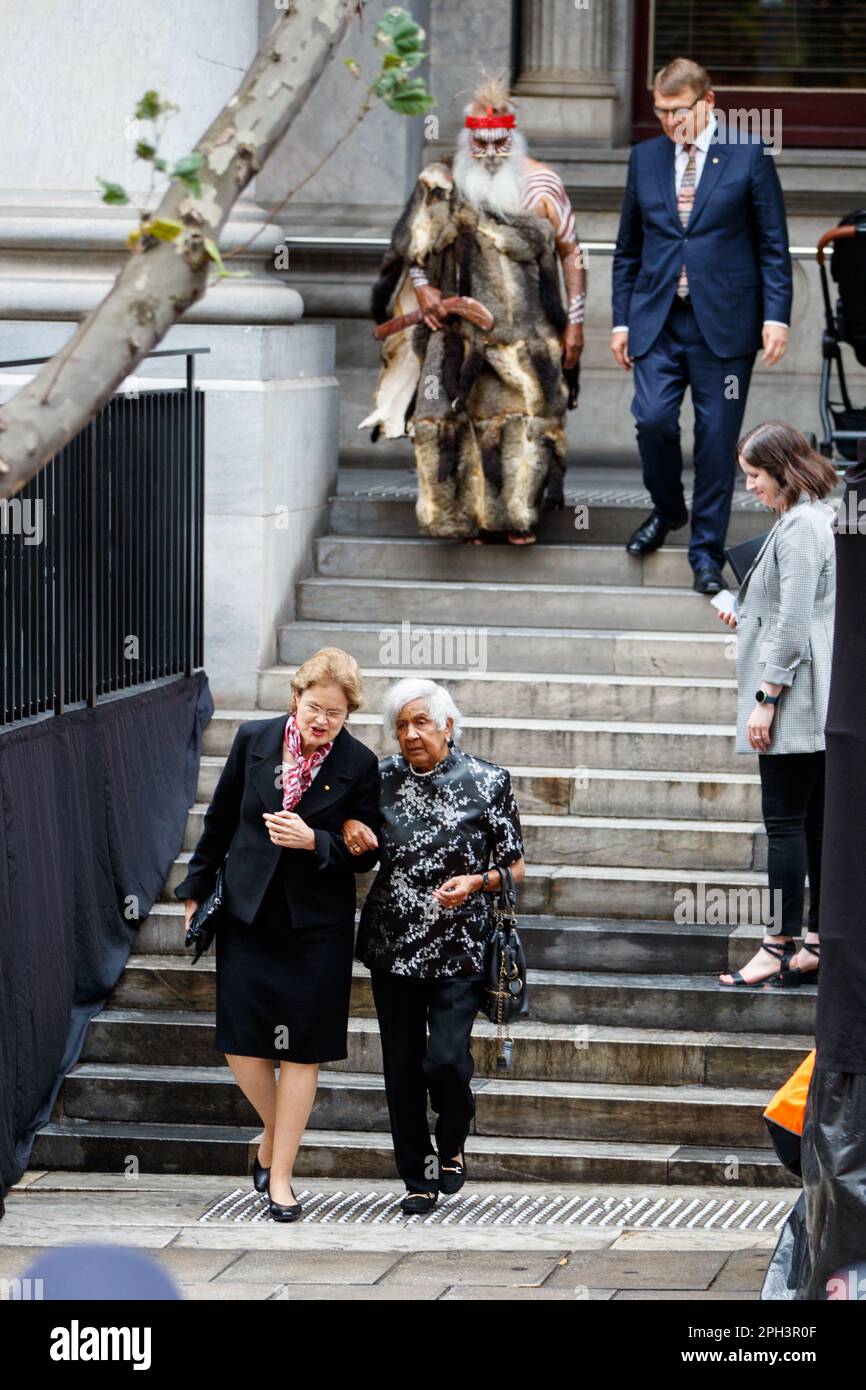 South Australian Governor Frances Adamson outside South Australia’s ...