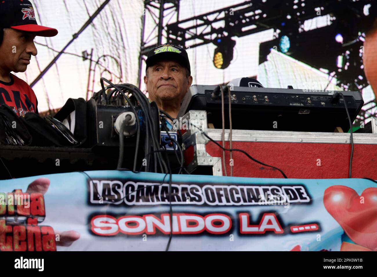 Mexico City, Mexico. 24th Mar, 2023. The leader of Sonido la Changa ...