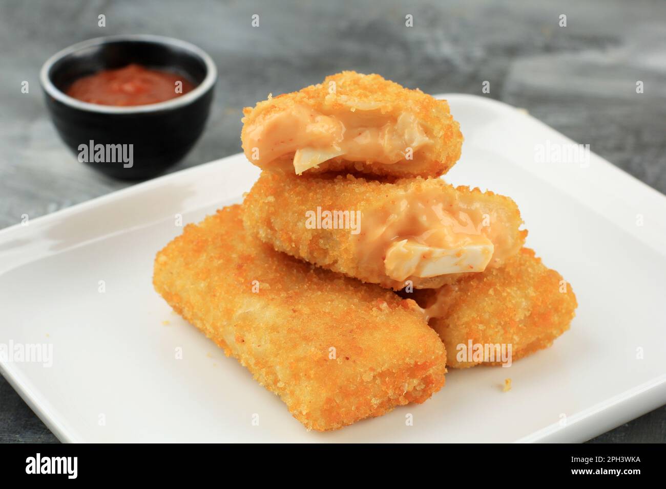 Risol Mayo Keju, Risoles Mayonaise, Thin Crepes Rolled with Egg ...