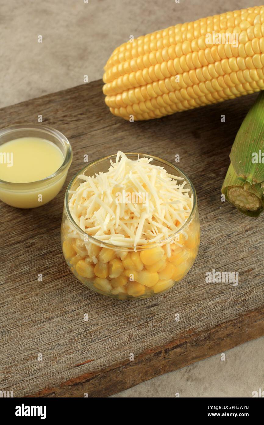 Jagung susu keju hi-res stock photography and images - Alamy