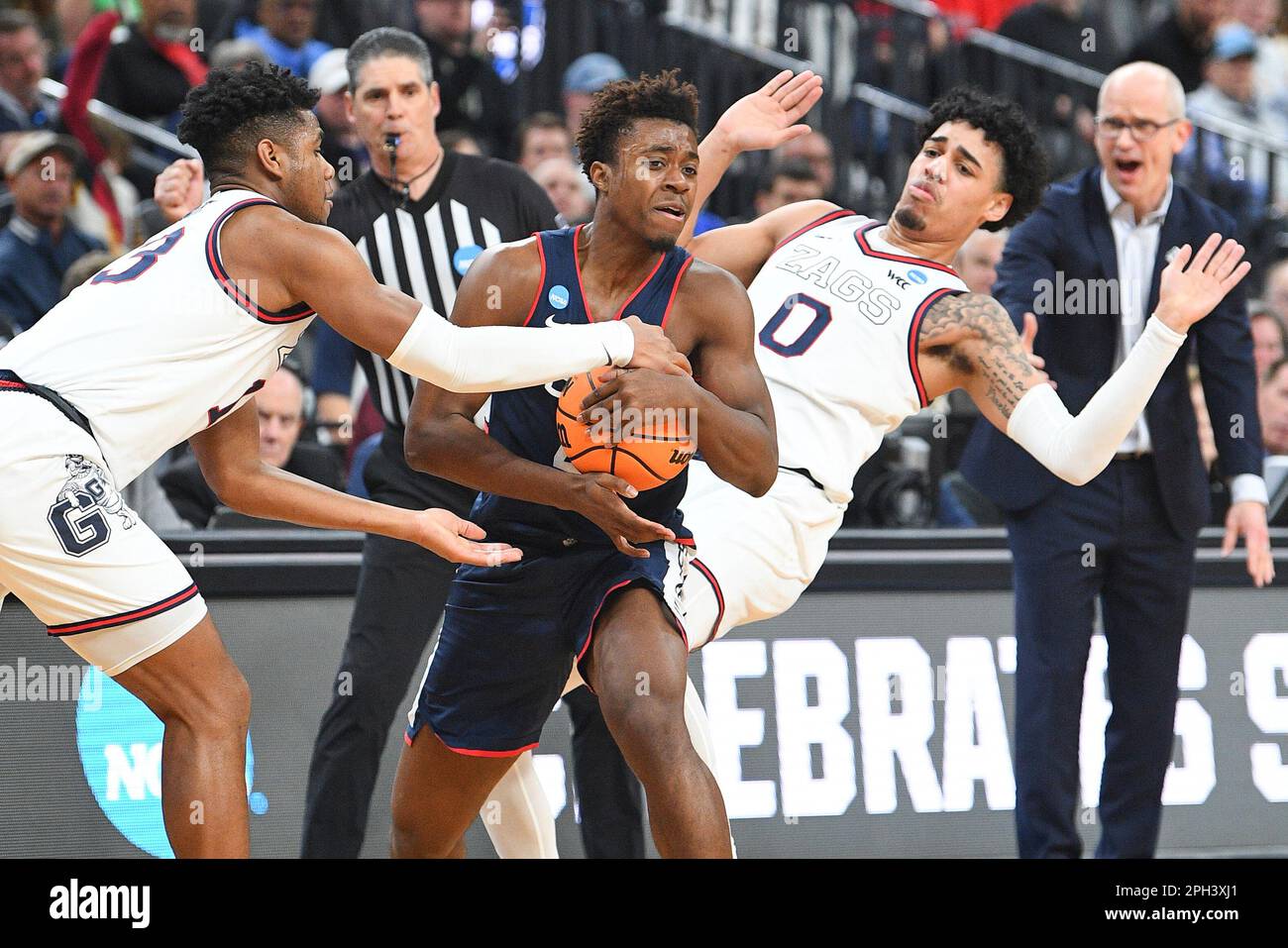 LAS VEGAS, NV - MARCH 25: UConn Huskies guard Nahiem Alleyne (4) is ...