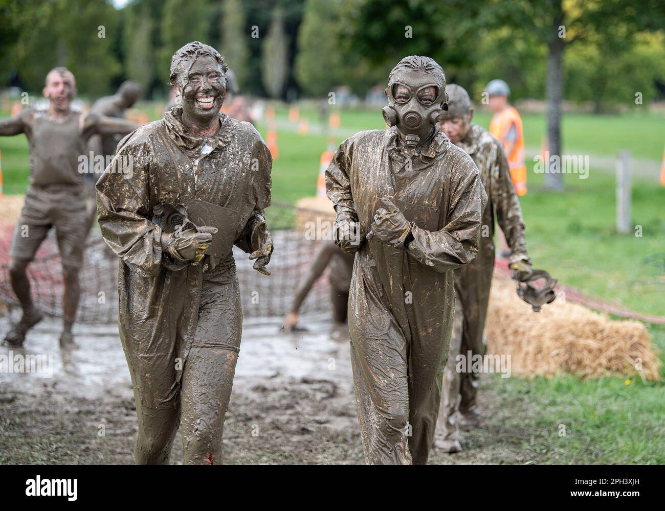 Christchurch, New Zealand. 26th Mar, 2023. Children and adults compete ...