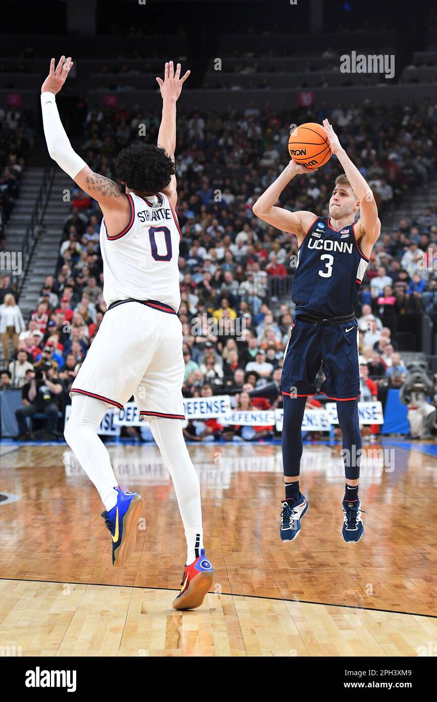 LAS VEGAS, NV - MARCH 25: UConn Huskies guard Joey Calcaterra (3 ...