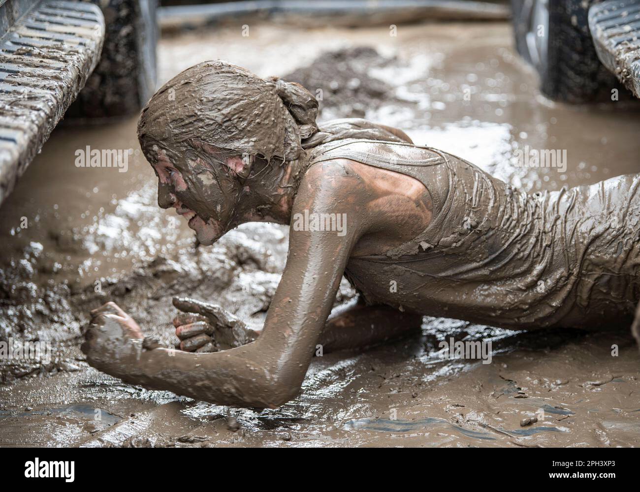 Christchurch, New Zealand. 26th Mar, 2023. Children and adults compete ...