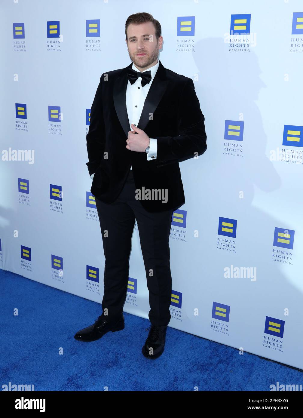 Los Angeles, USA. 25th Mar, 2023. Scott Evans arrives at The 2023 Human ...
