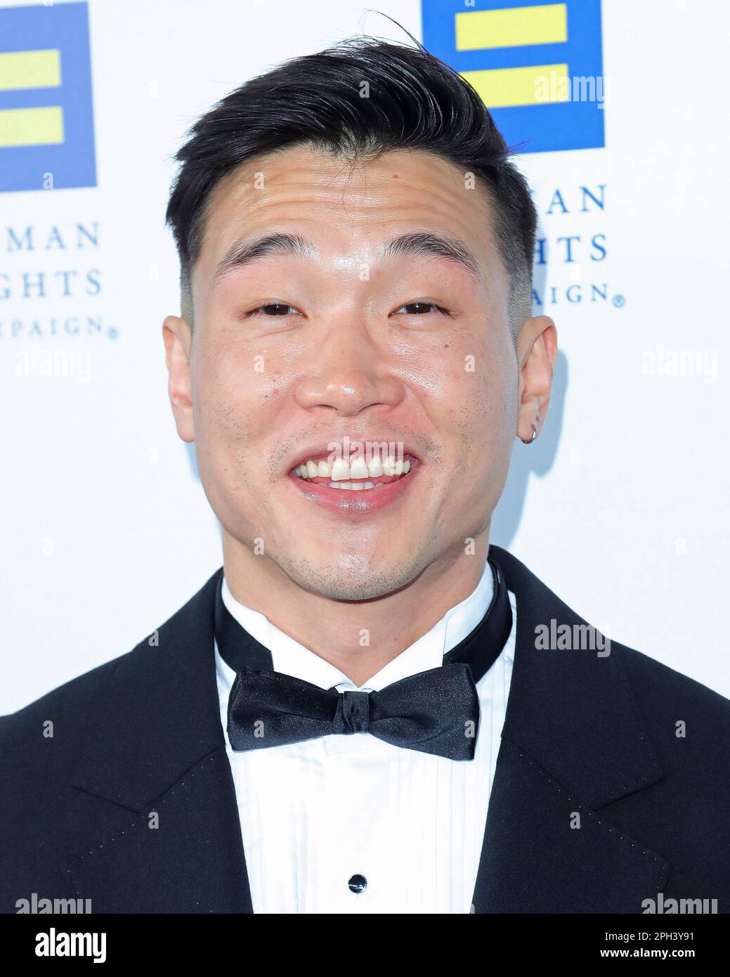 Los Angeles, USA. 25th Mar, 2023. Joel Kim arrives at The 2023 Human ...