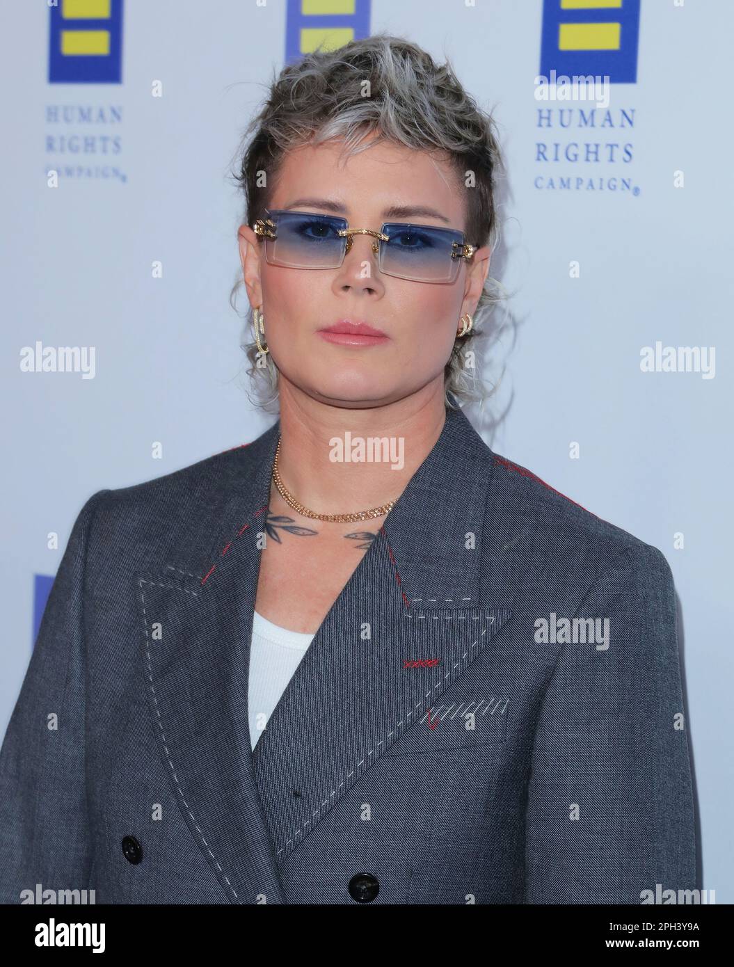 Los Angeles, USA. 25th Mar, 2023. Ashley Harris arrives at The 2023 ...