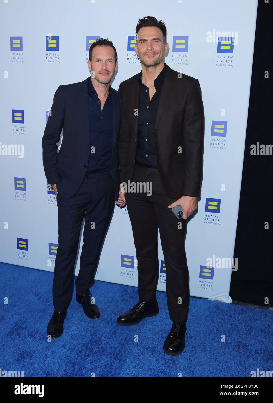 Los Angeles, USA. 25th Mar, 2023. Cheyenne Jackson, Jason Landau ...