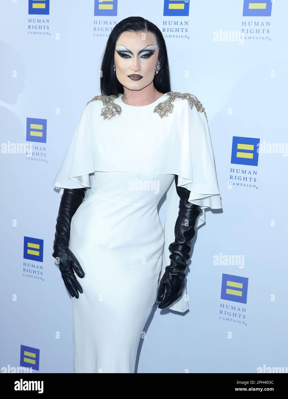 Los Angeles, USA. 25th Mar, 2023. Gottmik arrives at The 2023 Human ...