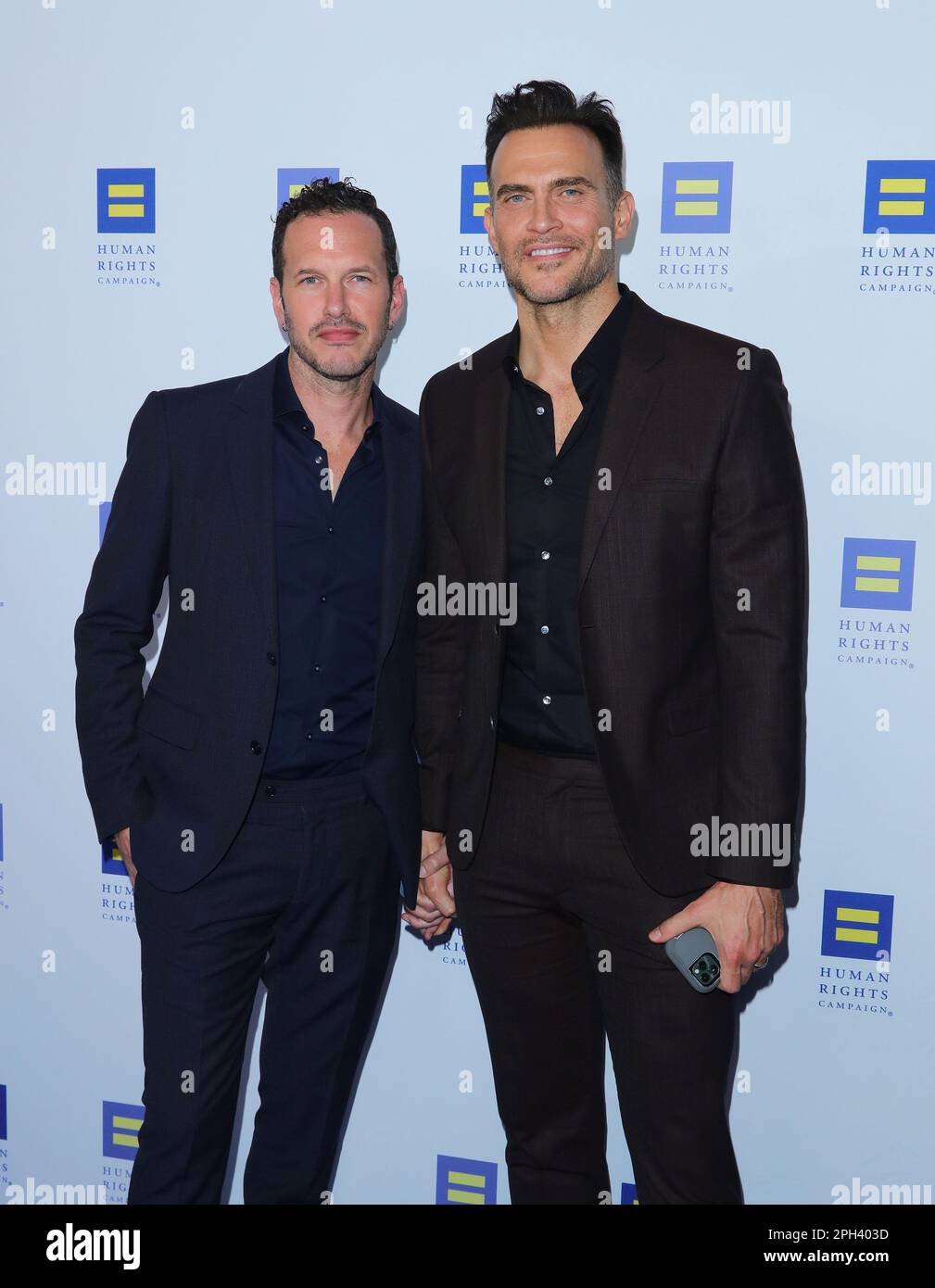 Los Angeles, USA. 25th Mar, 2023. Cheyenne Jackson, Jason Landau ...