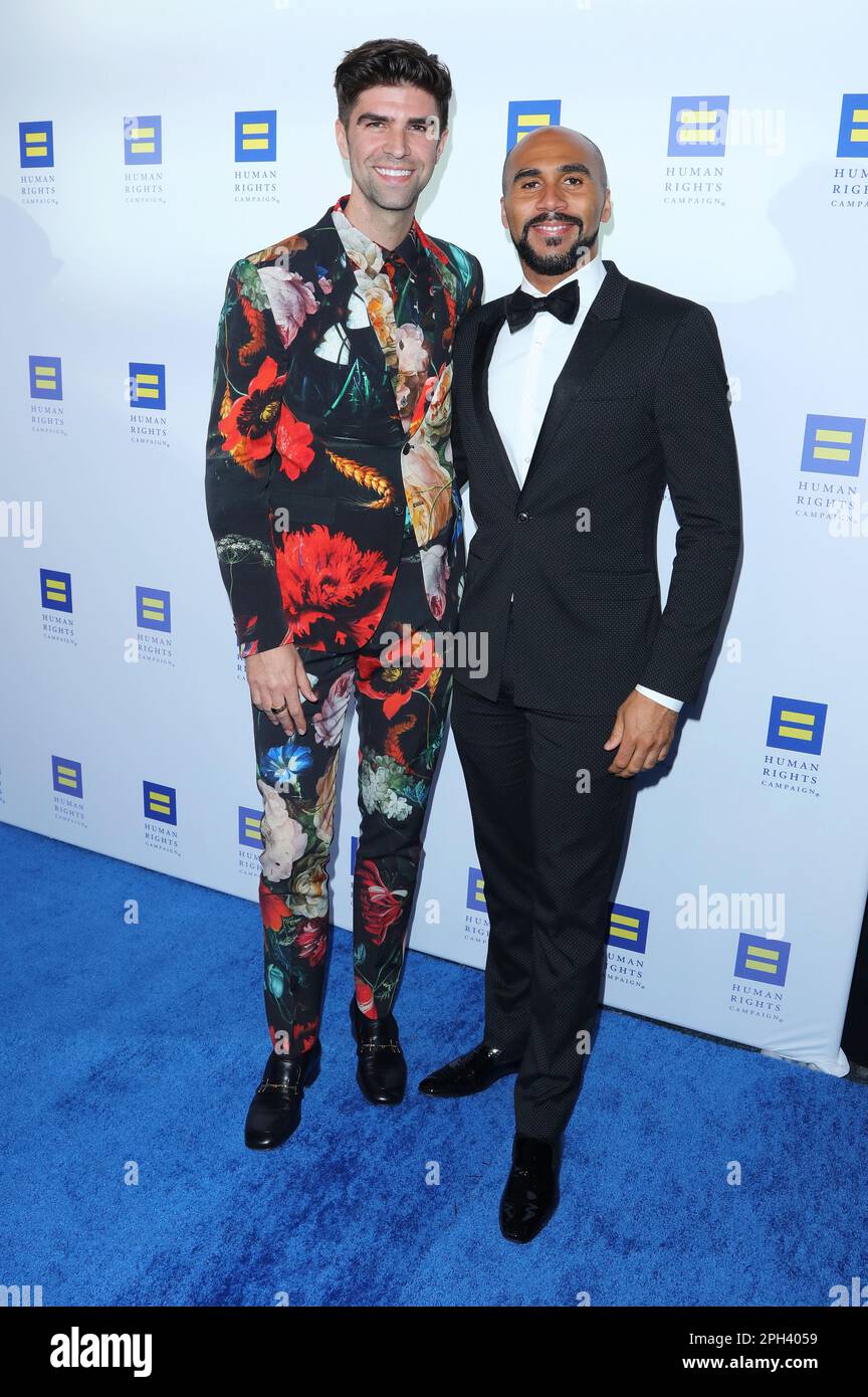 Los Angeles, USA. 25th Mar, 2023. Justin Mikita, Todd Hawking arrives ...