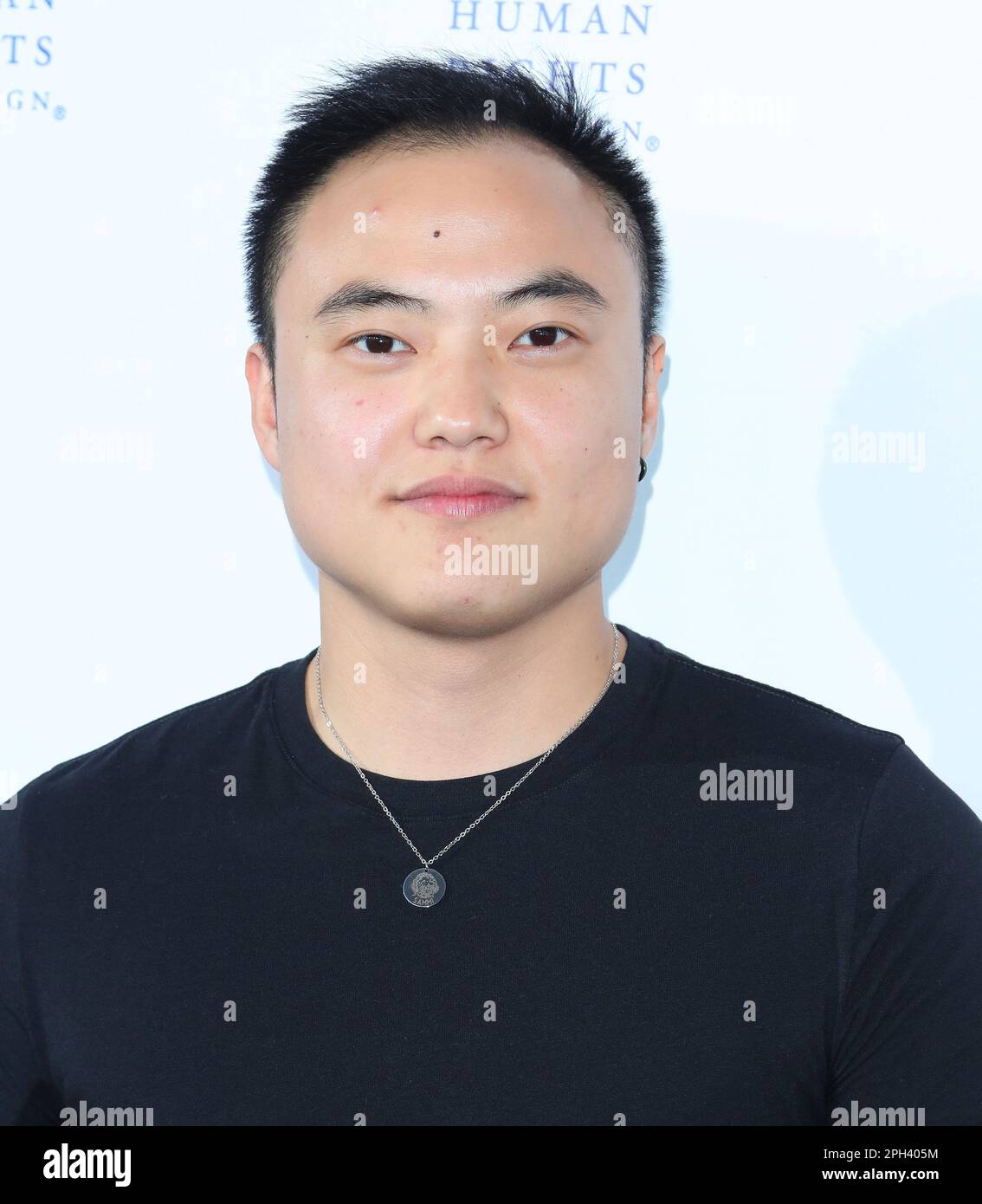 Los Angeles, USA. 25th Mar, 2023. Leo Sheng arrives at The 2023 Human ...