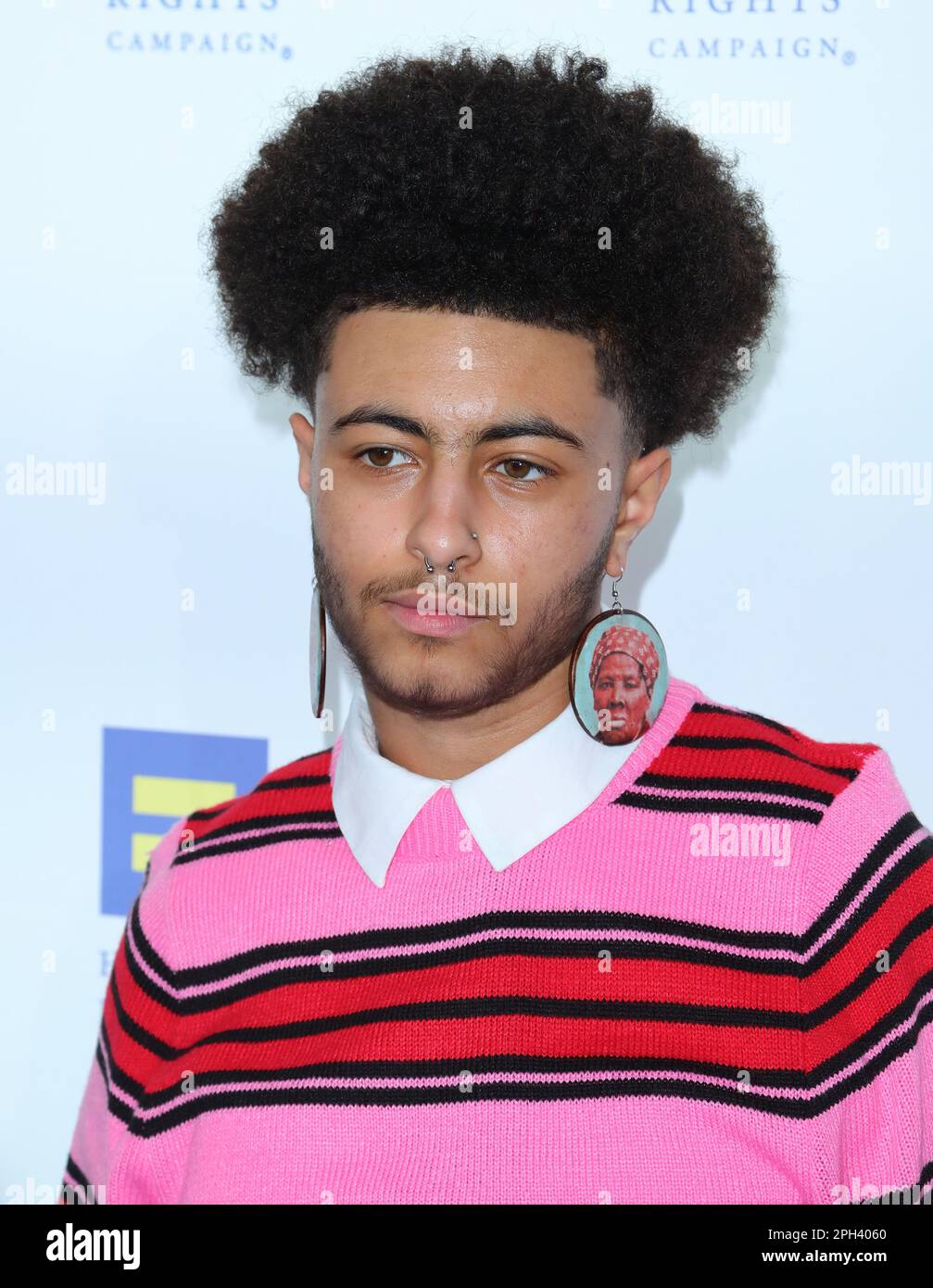 Los Angeles, USA. 25th Mar, 2023. Nico Craig arrives at The 2023 Human ...