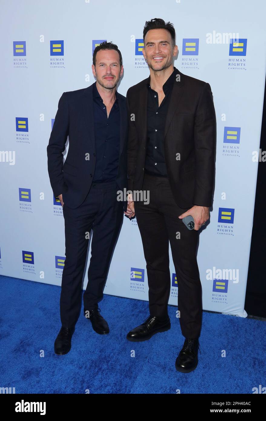 Los Angeles, USA. 25th Mar, 2023. Cheyenne Jackson, Jason Landau ...