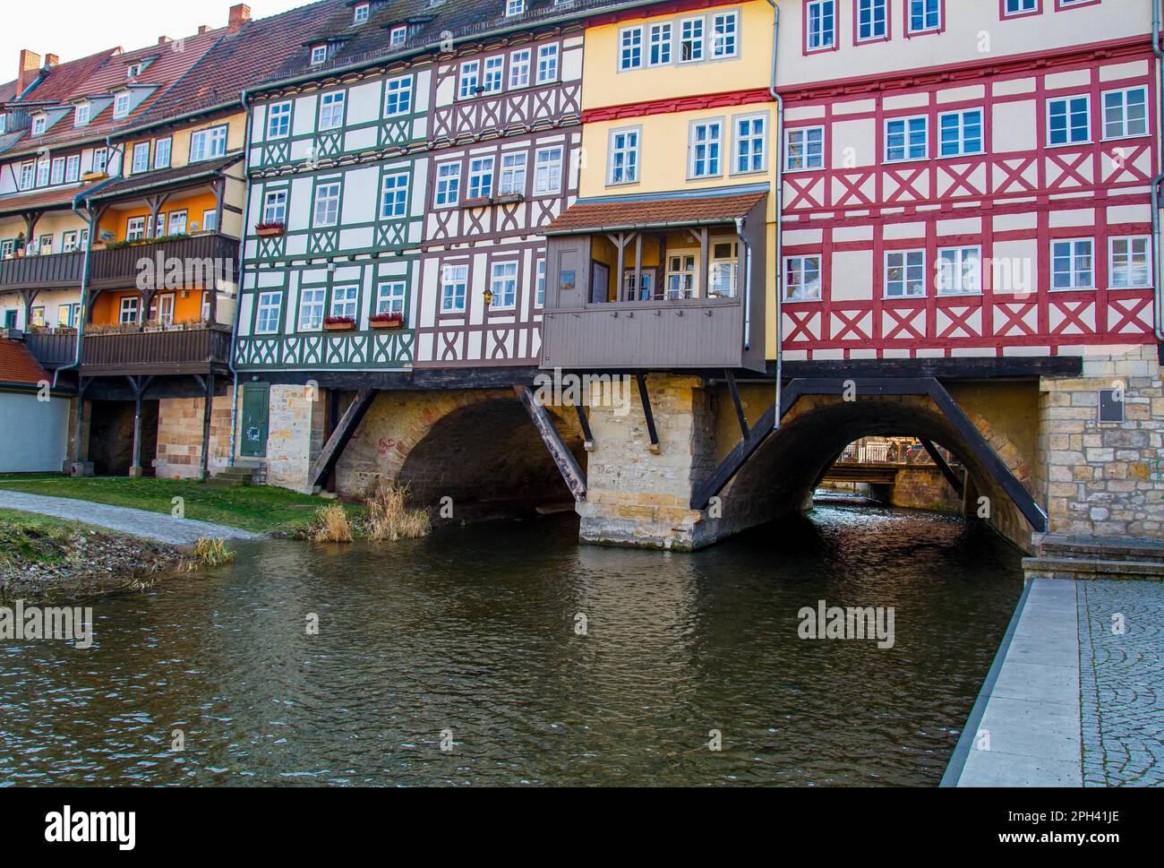 View kraemerbruecke bridge city hi-res stock photography and images - Alamy