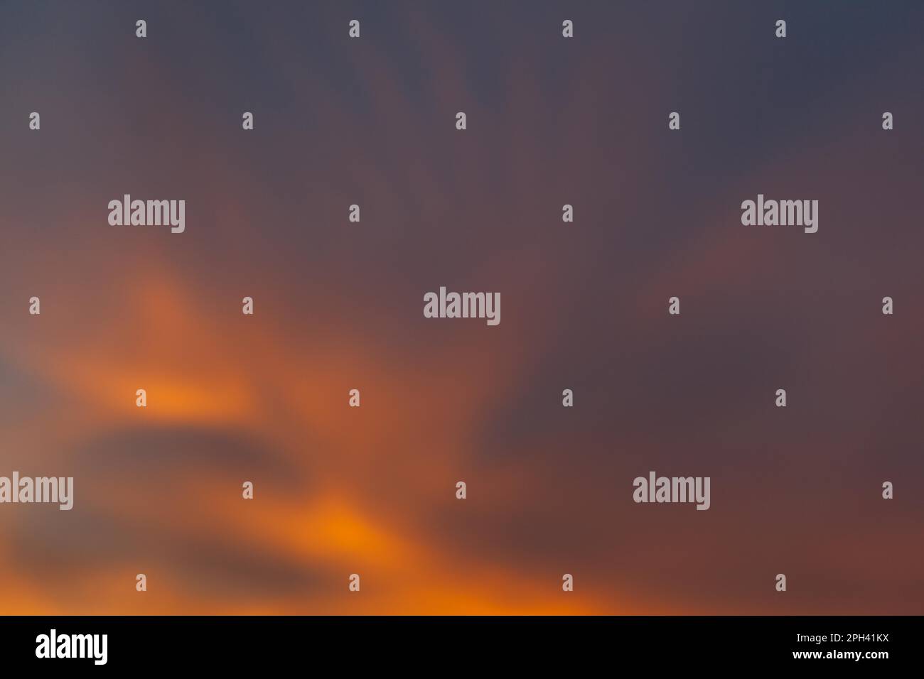 Gradient Sky Orange Blue Texture Sky Stock Photo - Alamy