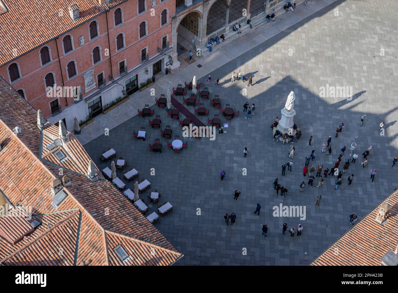 View of Verona from the Lamberti Tower Stock Photo - Alamy