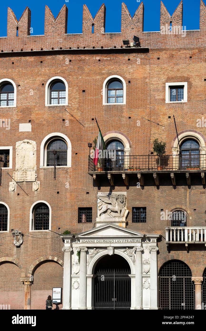 Renaissance palace of verona hi-res stock photography and images - Alamy