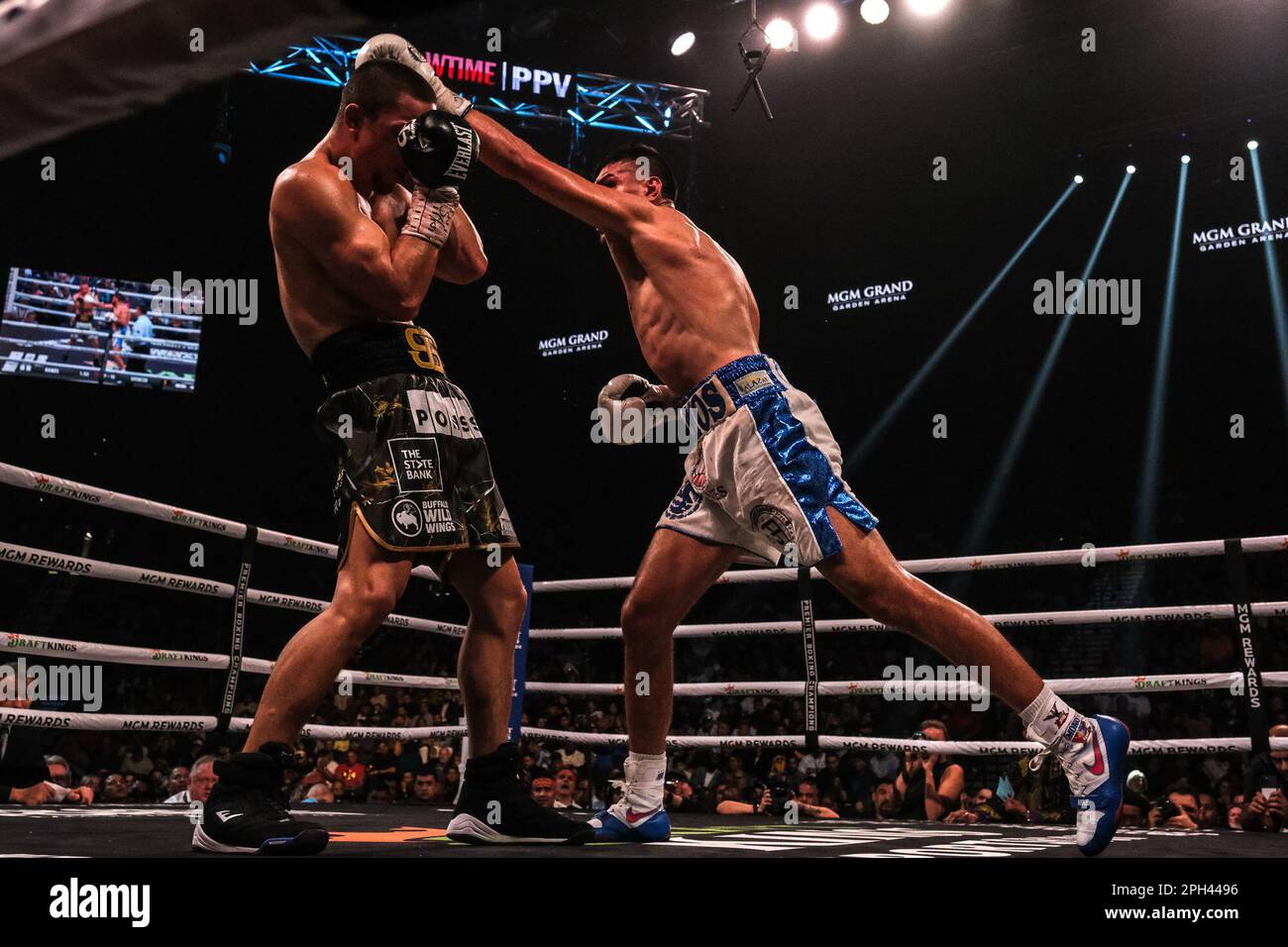 Las Vegas, Nevada, USA. 25th Mar, 2023. Action between Jesus Ramos ...