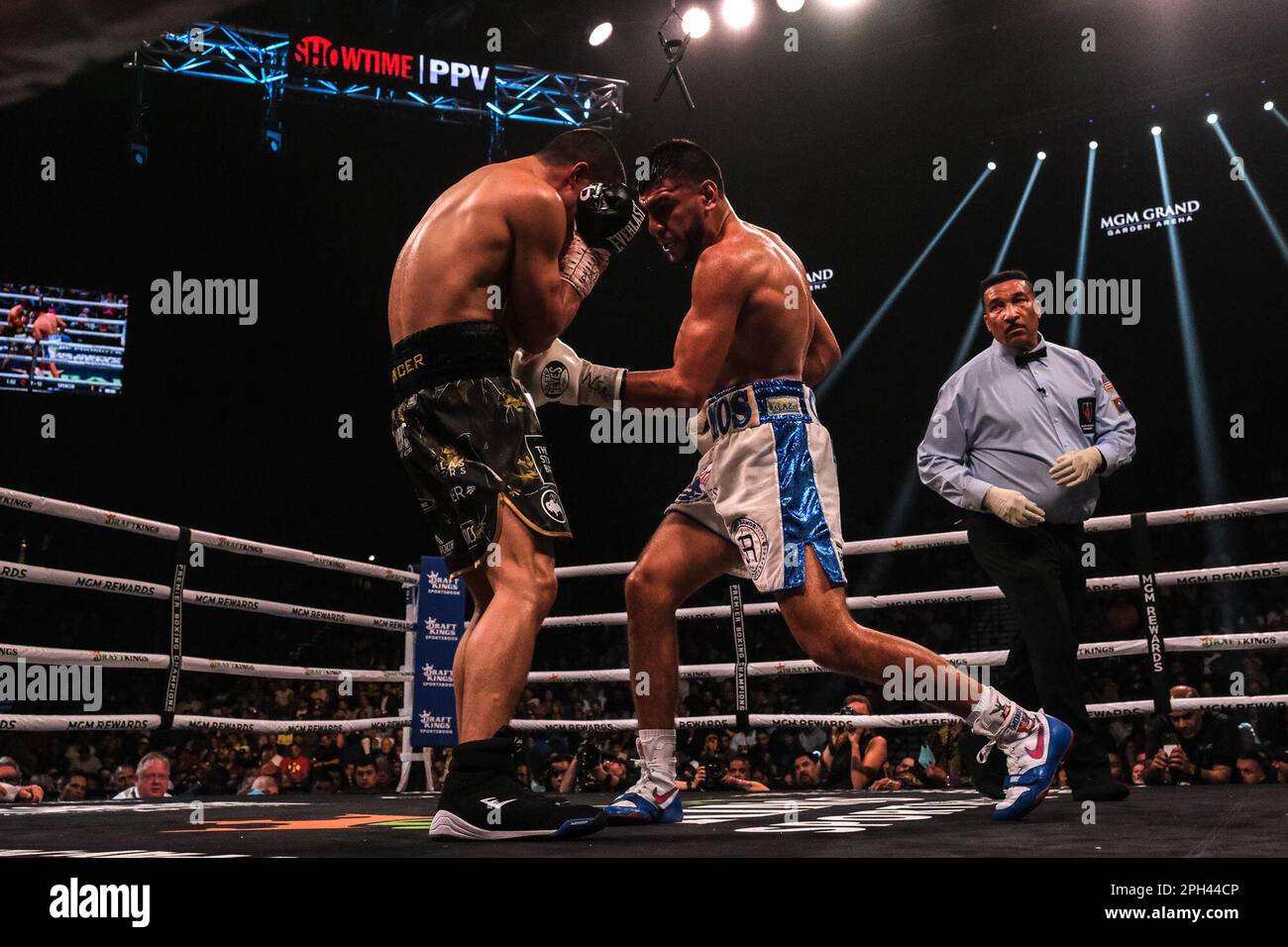 Las Vegas, Nevada, USA. 25th Mar, 2023. Action between Jesus Ramos ...