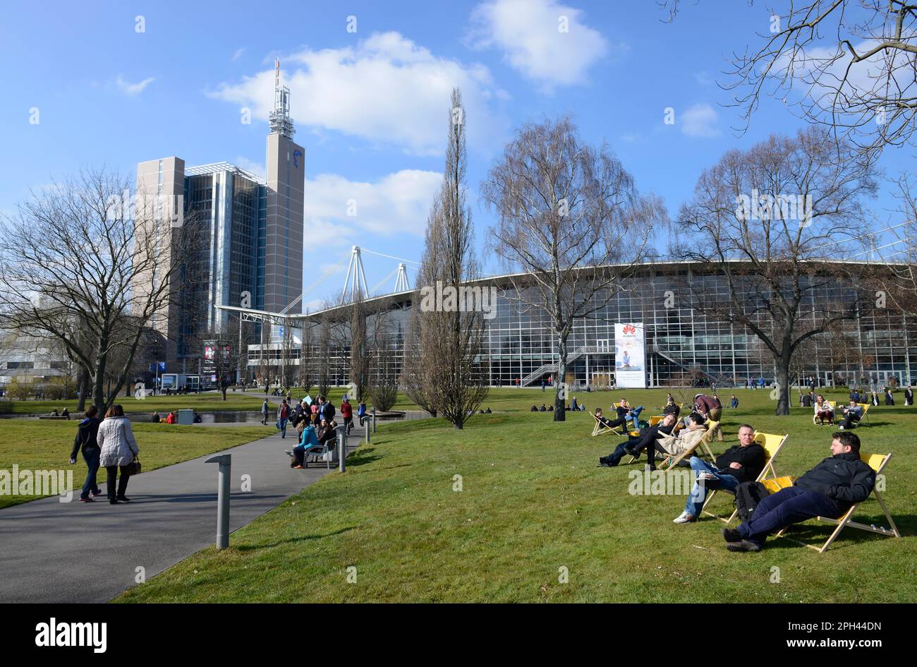 Hall 2, Exhibition Centre, Trade Fair, Hanover, Lower Saxony, Germany ...