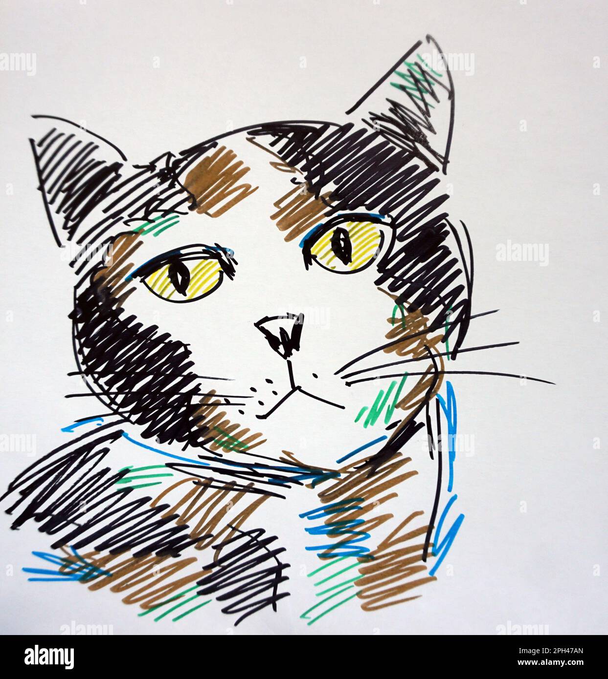 Cute Copic Marker Drawings