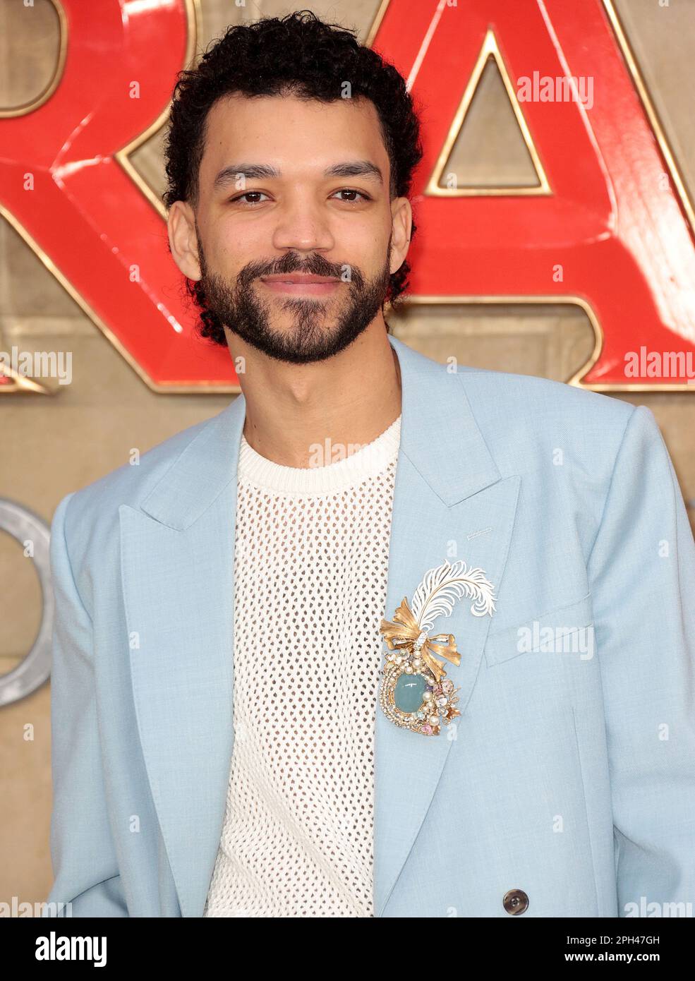 Mar 23, 2023 - London, England, UK - Justice Smith attending Dungeons ...