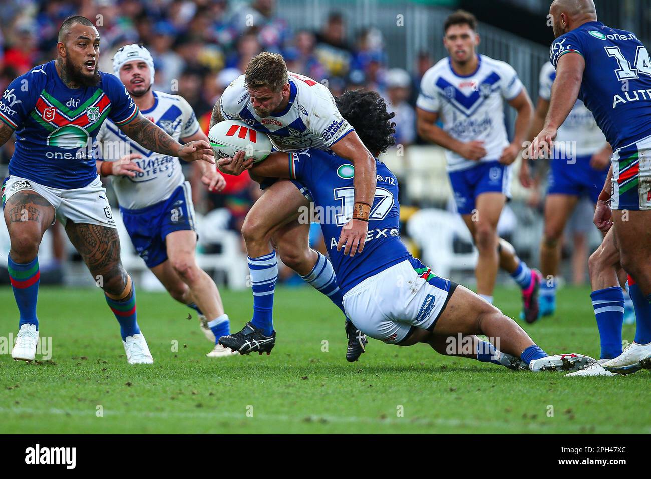 Ryan Sutton of the Bulldogs during the NRL Round 4 match between the ...