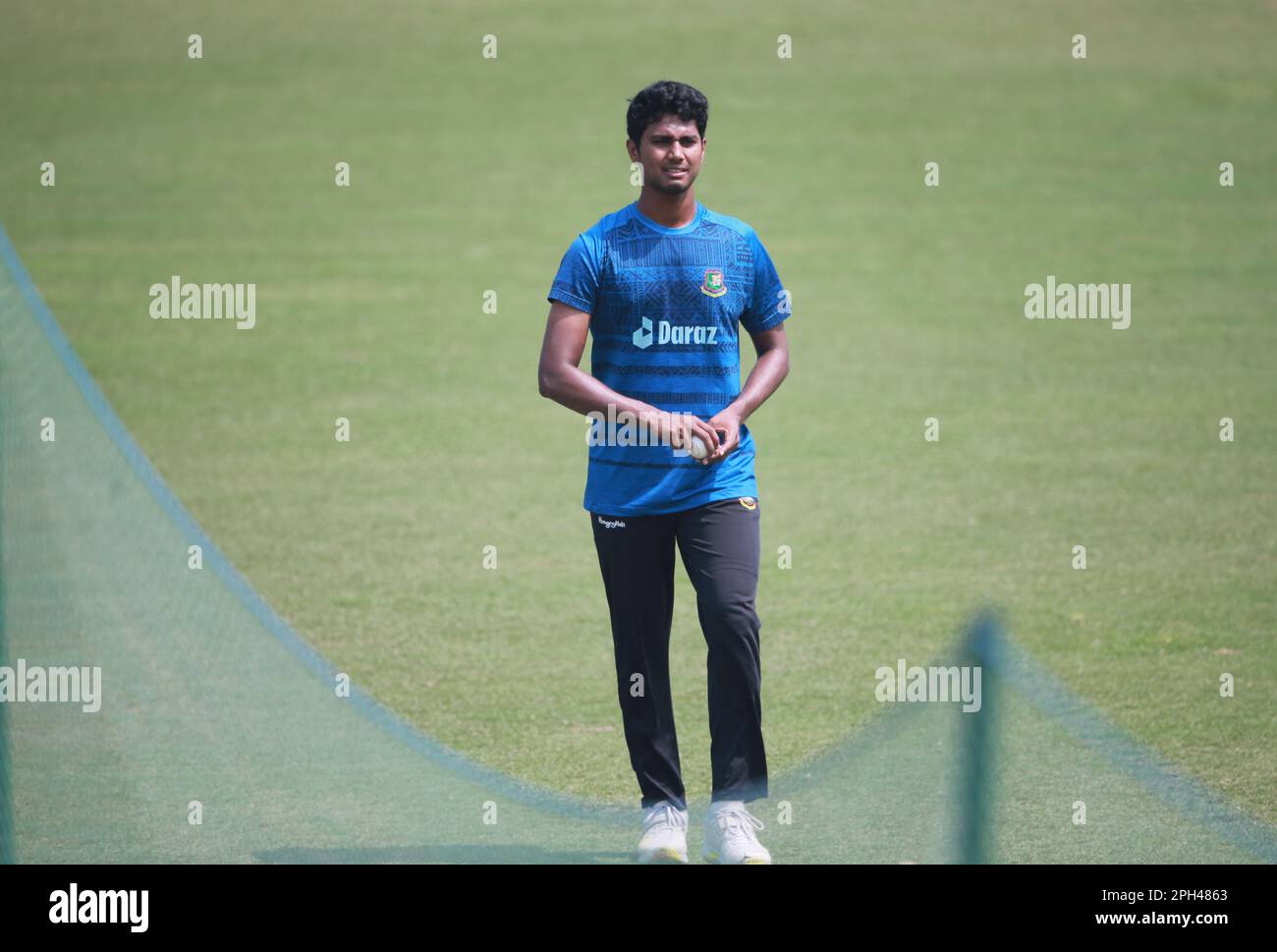 Hasan Mahmud bowl as Bangladesh T20I Cricket Team attends practice at ...