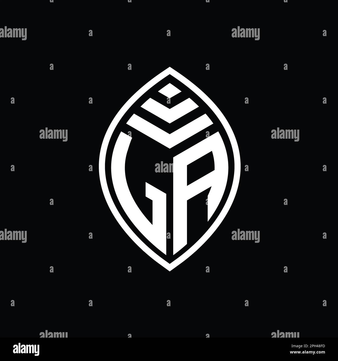 La modern logo hi-res stock photography and images - Alamy