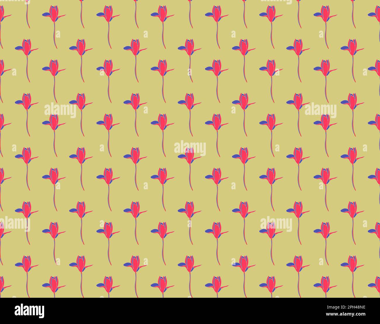 New trendy Flower Seamless Pattern Background, Floral seamless pattern ...