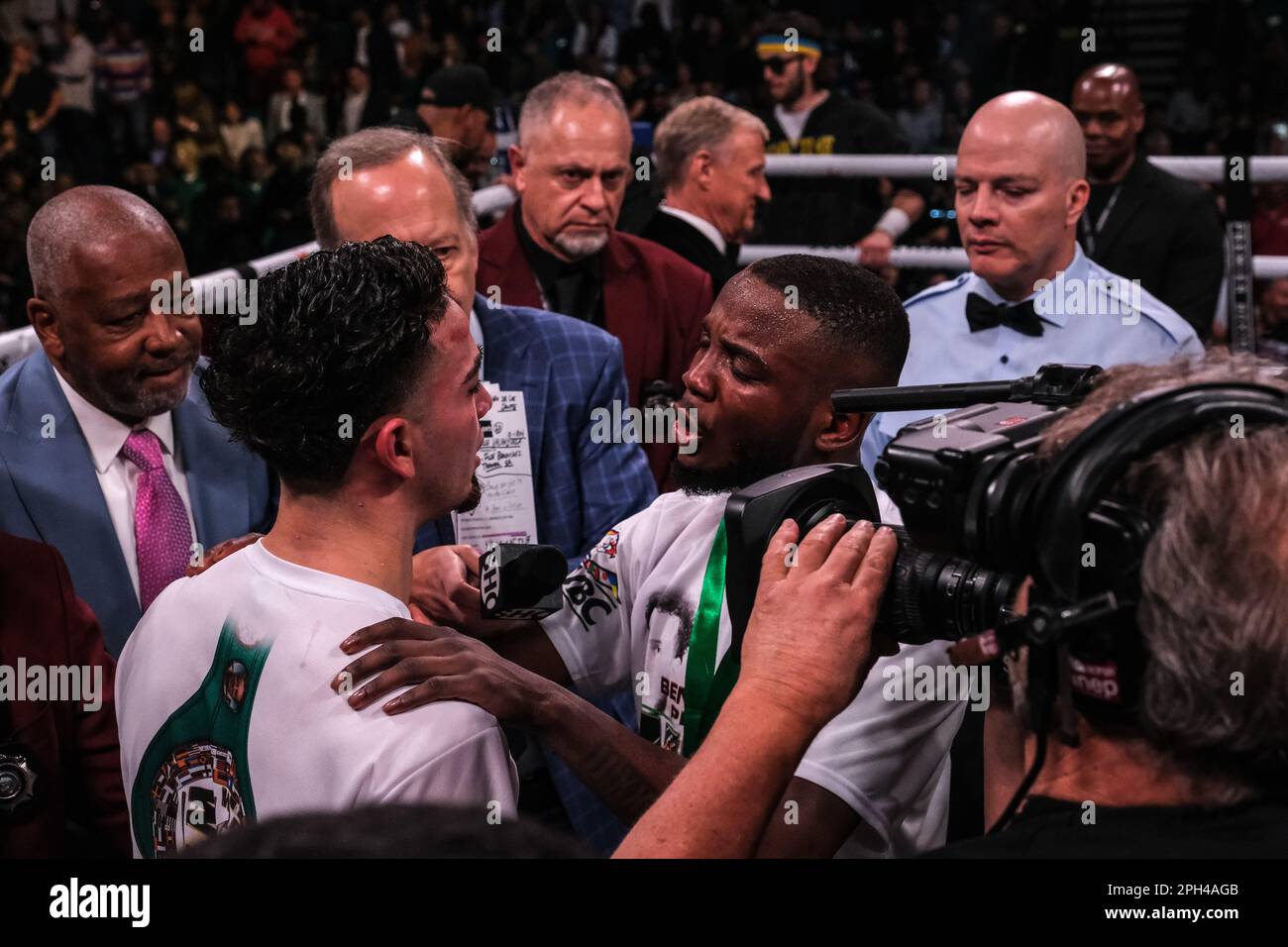 Las Vegas, Nevada, USA. 25th Mar, 2023. Chris Colbert (black and yellow ...