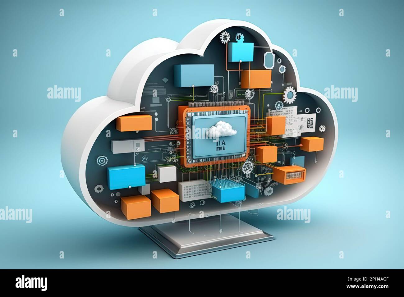 Cloud providers and solutions hi-res stock photography and images - Alamy