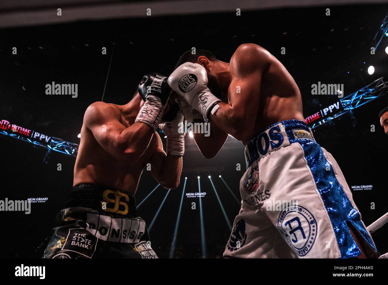 Las Vegas, Nevada, USA. 25th Mar, 2023. Action between Jesus Ramos ...