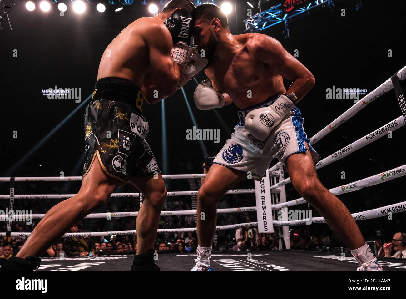 Las Vegas, Nevada, USA. 25th Mar, 2023. Action between Jesus Ramos ...