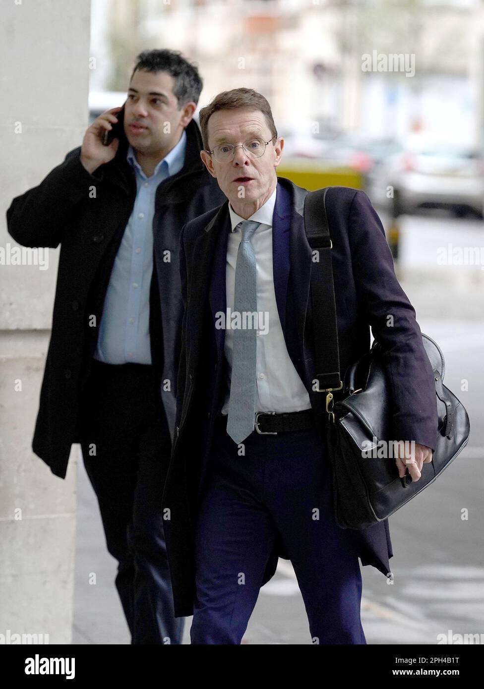 West Midlands Mayor Andy Street arrives at BBC Broadcasting House in ...