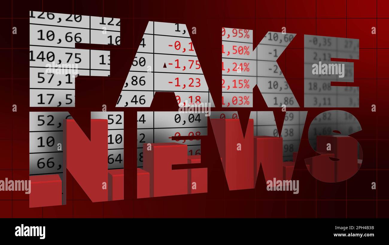 Fake News - design template for news channels or internet tv background ...