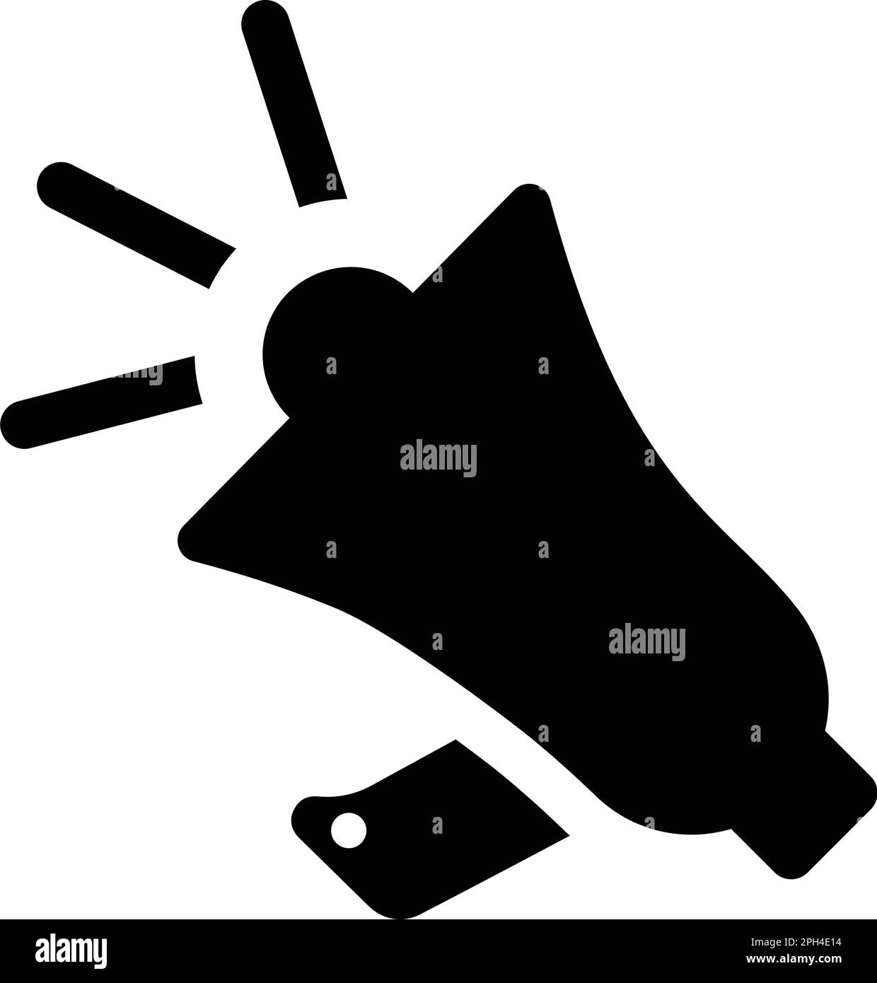 Announcements icon symbol for use on mobile apps, print media and web ...