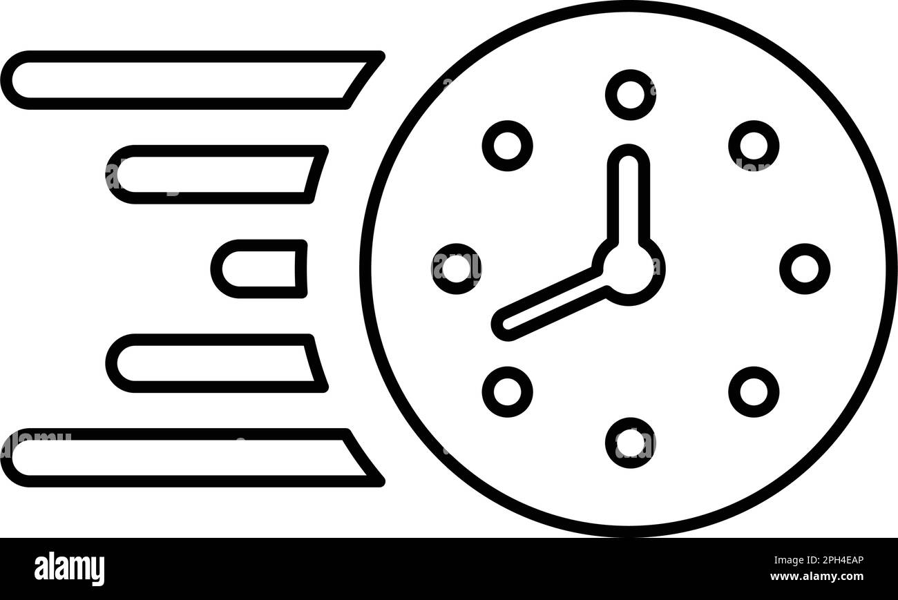Fast Time icon. Flat style vector EPS use in infographics,web design ...