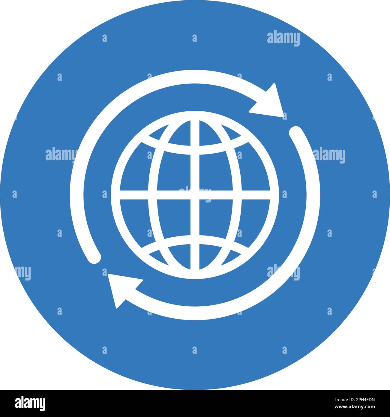 Global Communication icon. Flat style vector EPS use in infographics ...