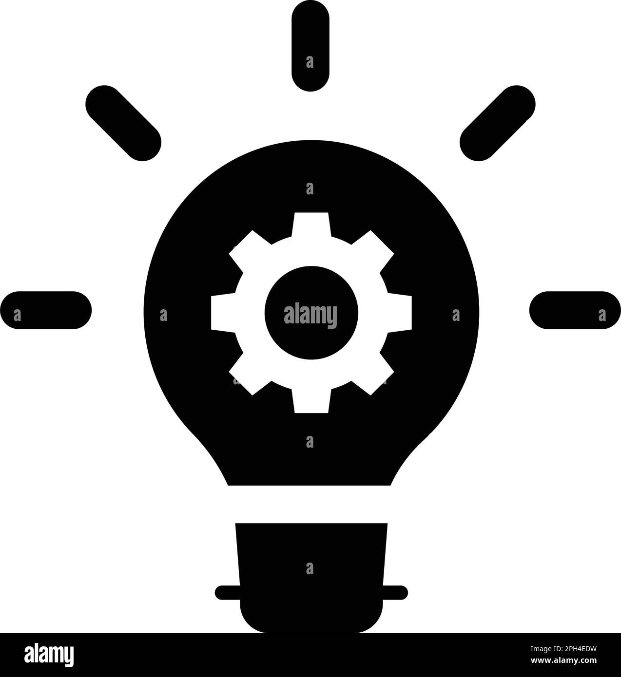 Idea development icon. Flat style vector EPS use in infographics,web ...