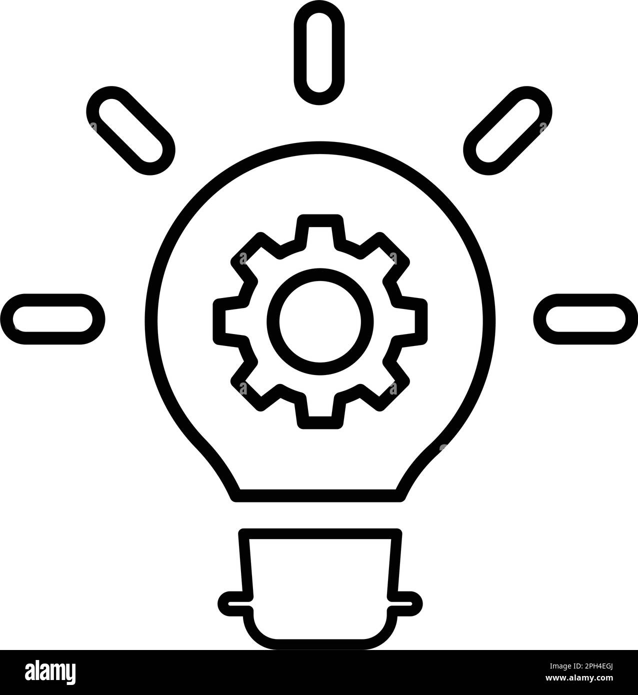 Idea development icon. Flat style vector EPS use in infographics,web ...