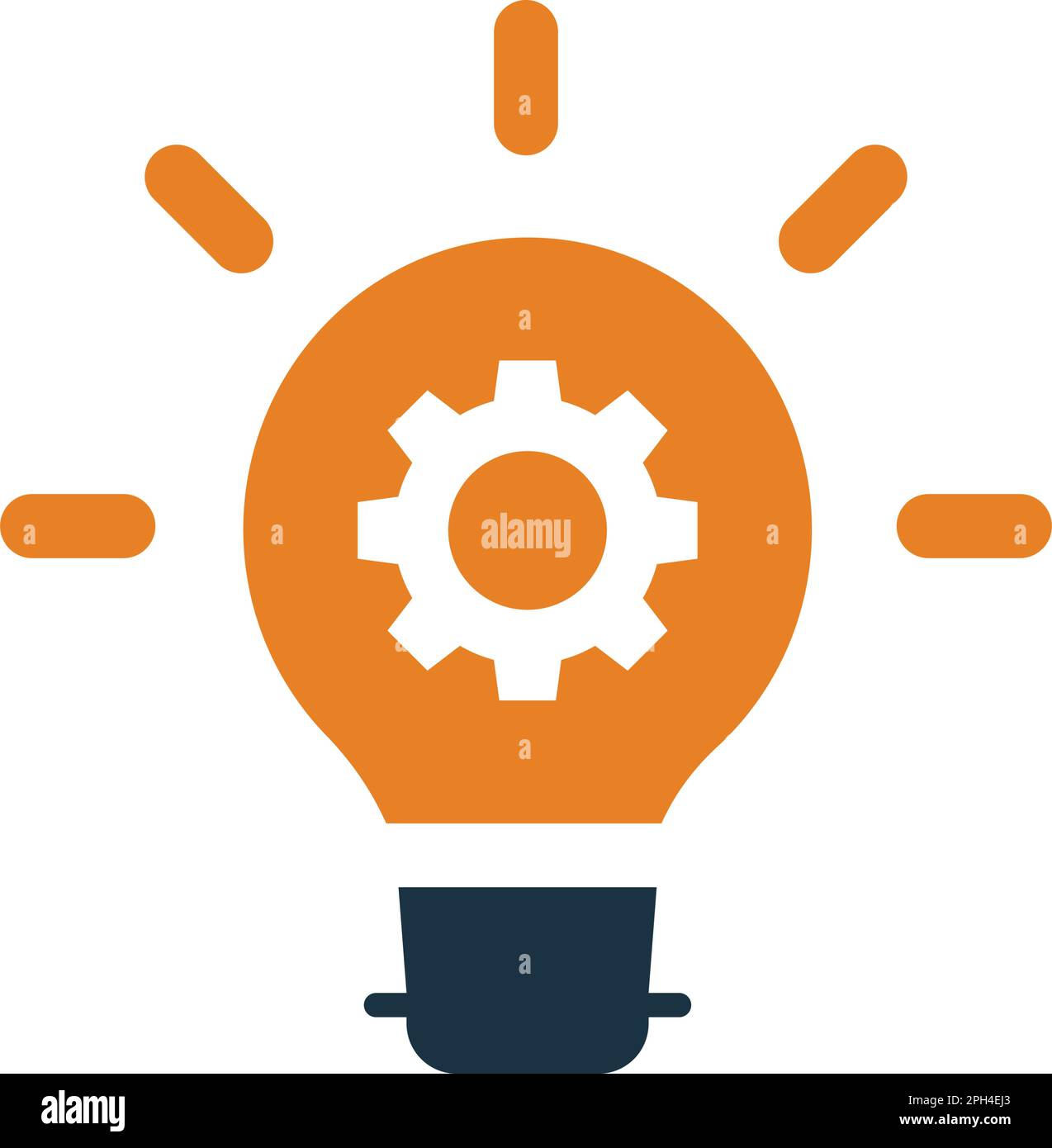 Idea development icon. Flat style vector EPS use in infographics,web ...