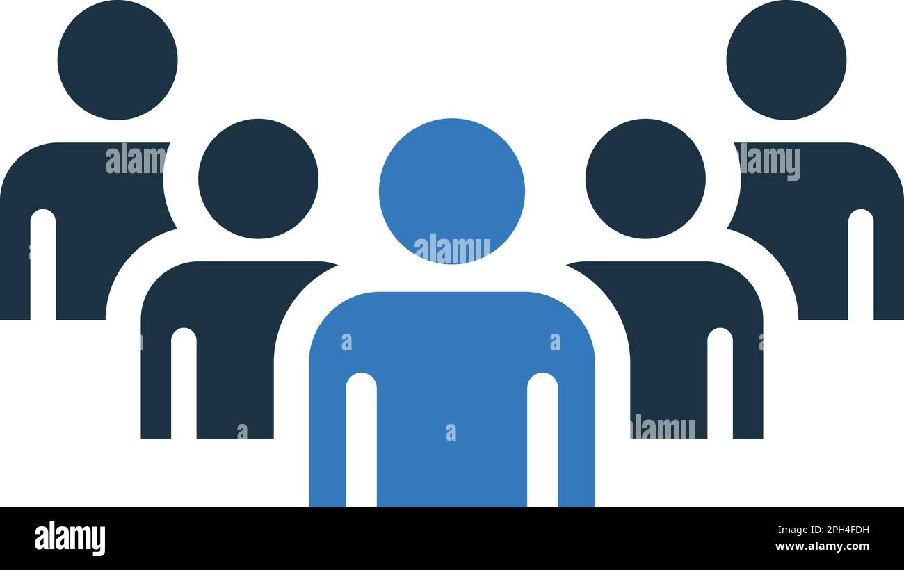 Leadership icon use in mobile and app development or commercial ...