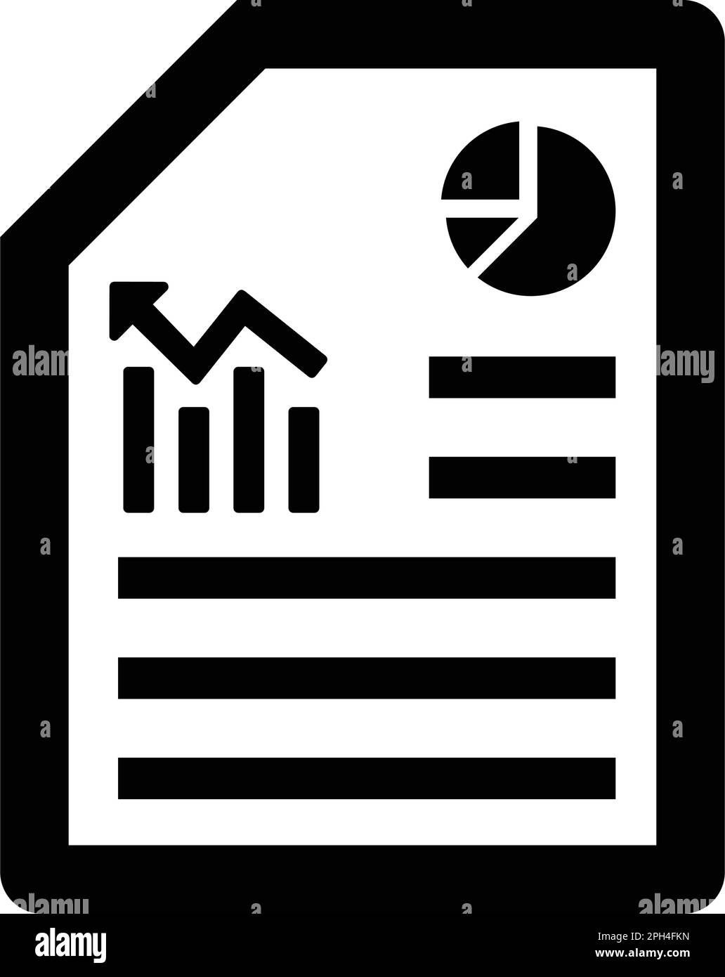 Report icon. Fully editable vector EPS use for printed materials and ...