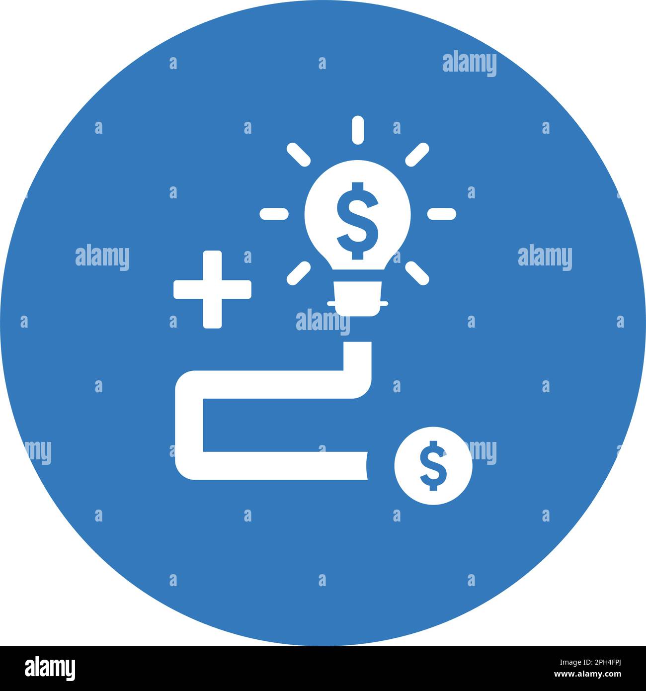 Solution line icon. Fully editable vector EPS use for printed materials ...
