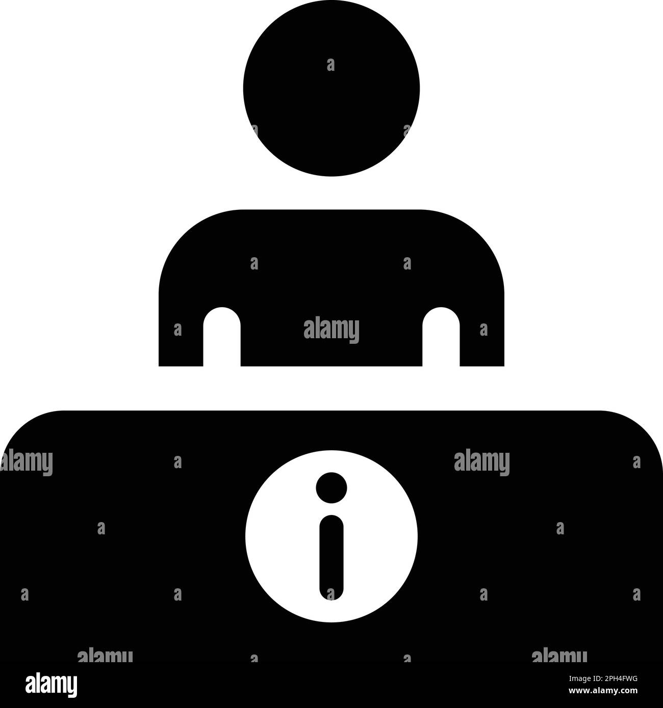 Information Desk icon. Flat style vector EPS use in infographics,web ...